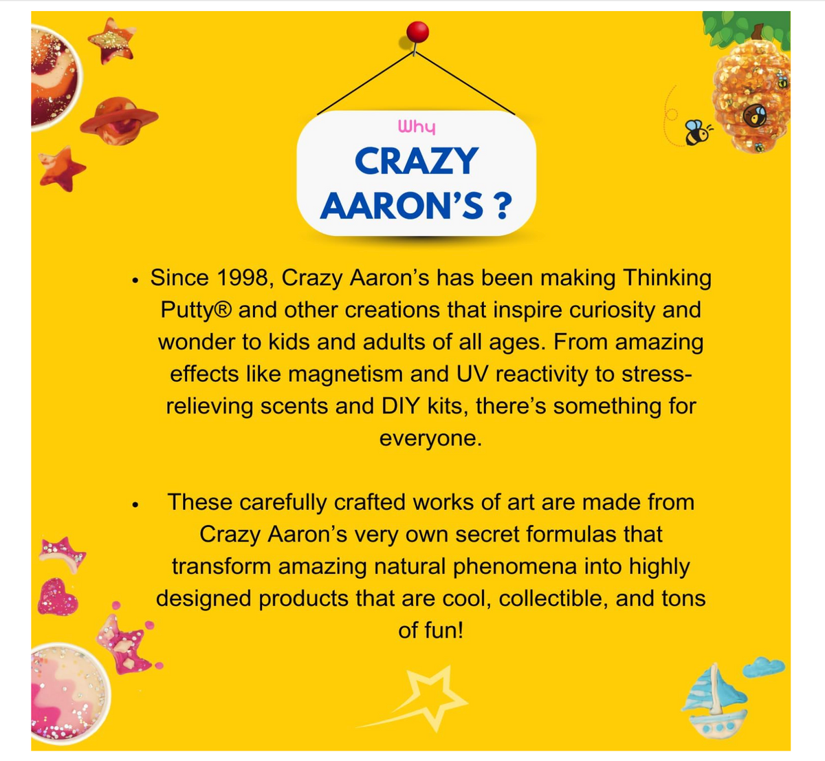 Mini Daydream Thinking Putty 2'' Tin – Hilarious Humanitarian