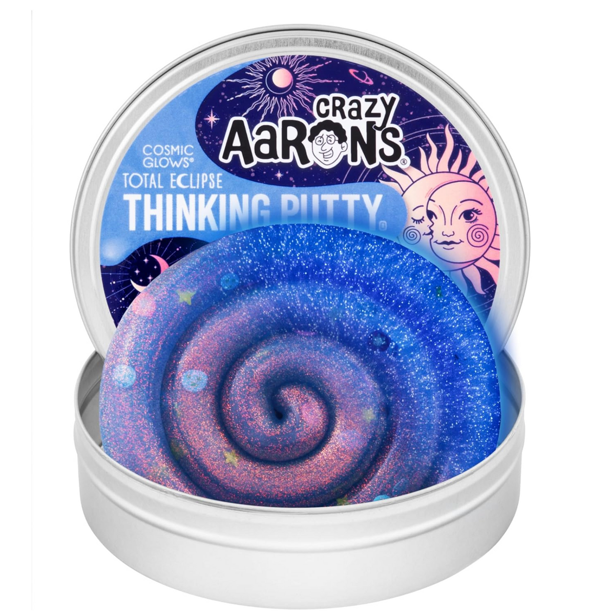 Total Eclipse Thinking Putty 4'' Tin – Hilarious Humanitarian