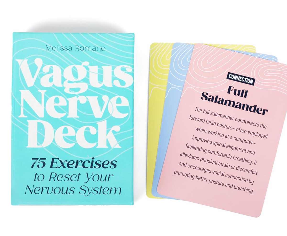 Vagus Nerve Deck: 75 Exercises To Reset Your Nervous System - 75 Cards ...
