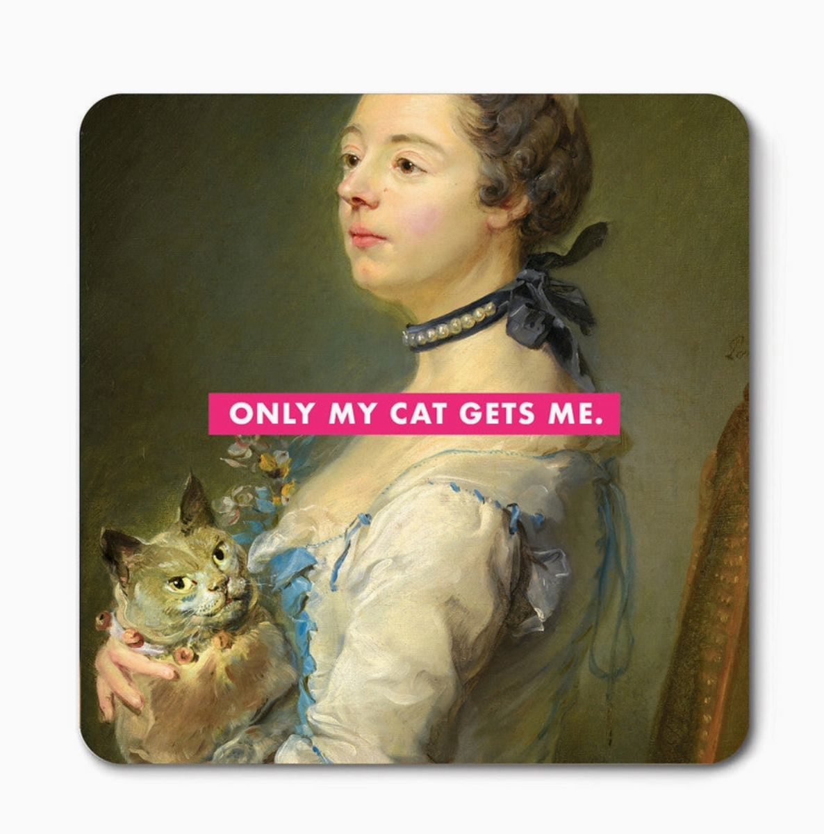Only My Cat Gets Me Magnet – Hilarious Humanitarian