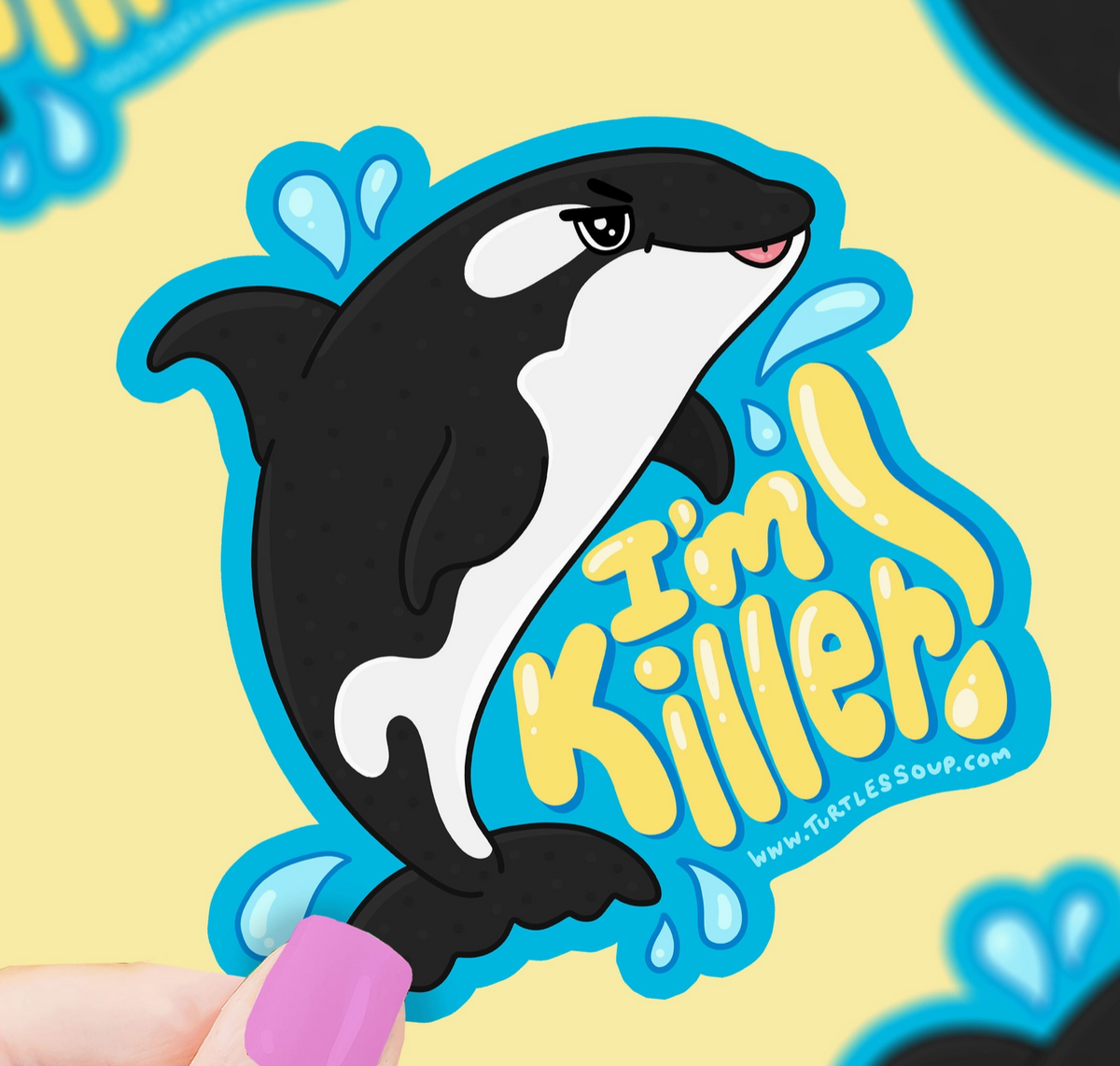 I'm Killer Sticker – Hilarious Humanitarian