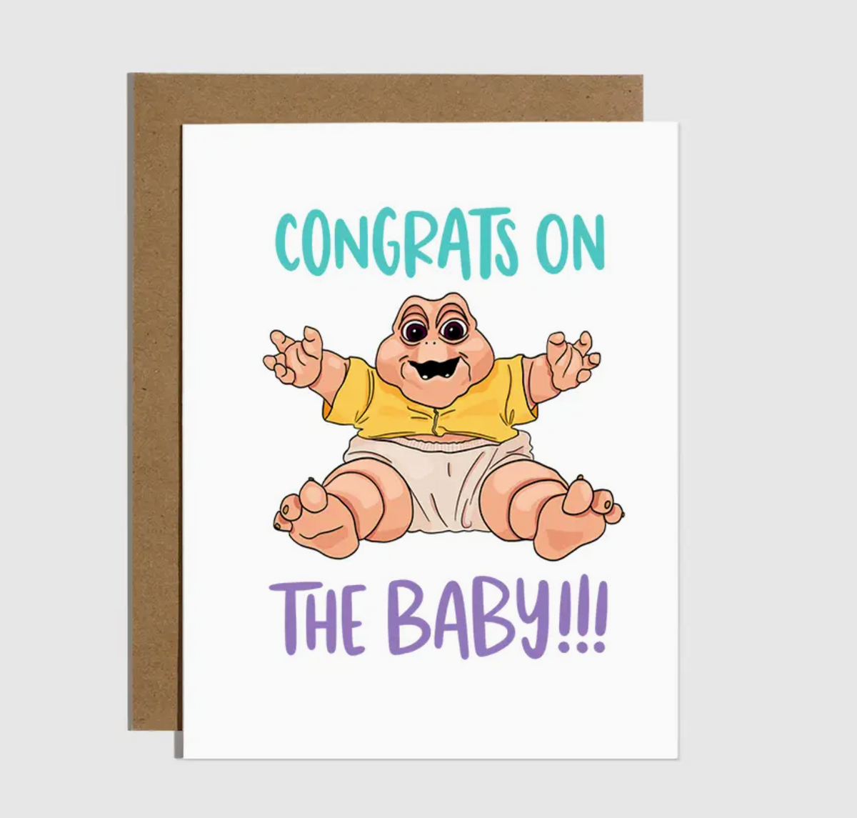 Congrats On The Baby Card – Hilarious Humanitarian