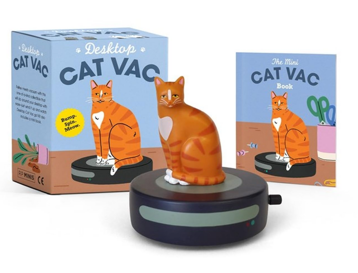 Cat Vac Desktop Accessory – Hilarious Humanitarian