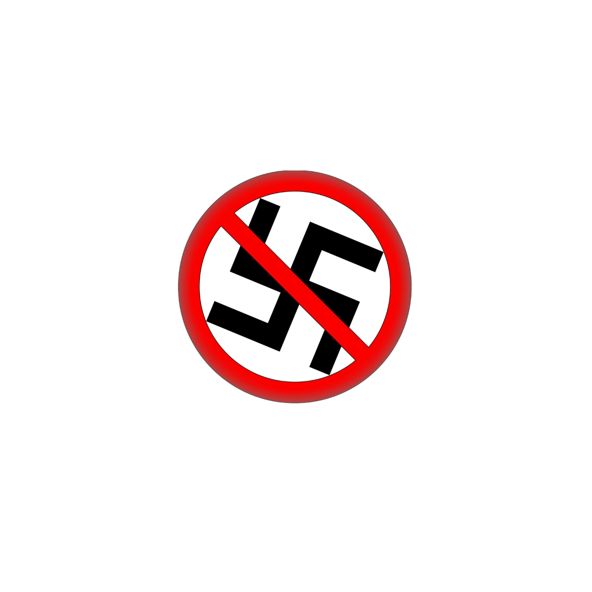 Anti-Nazi Button – Hilarious Humanitarian